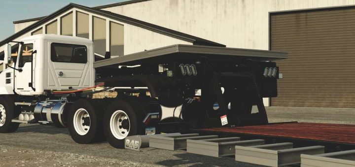 Lizard Hauloll Lowboy FS22 Mod, Farming Simulator 22 Mods