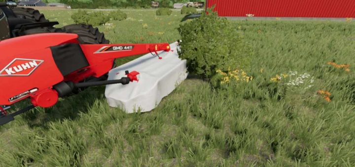 Real Mower FS22 Mod, Farming Simulator 22 Mods